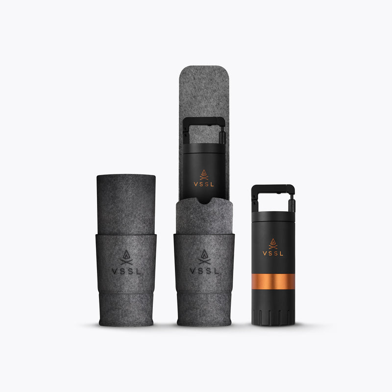 Nest Pour Over Kit + Java G25 Coffee Grinder Bundle | VSSL Gear