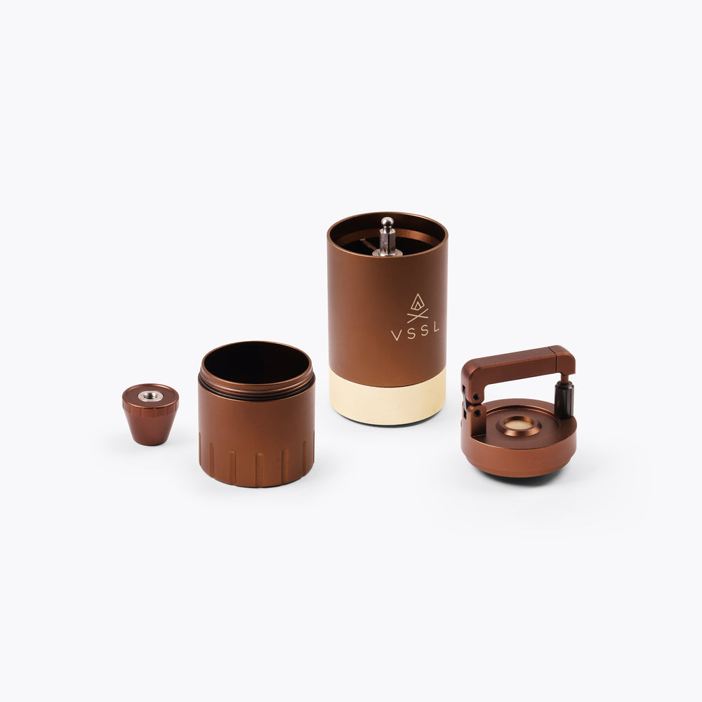 Aeropress® Go™ Travel Coffee Maker + Java G25 Coffee Grinder Bundle